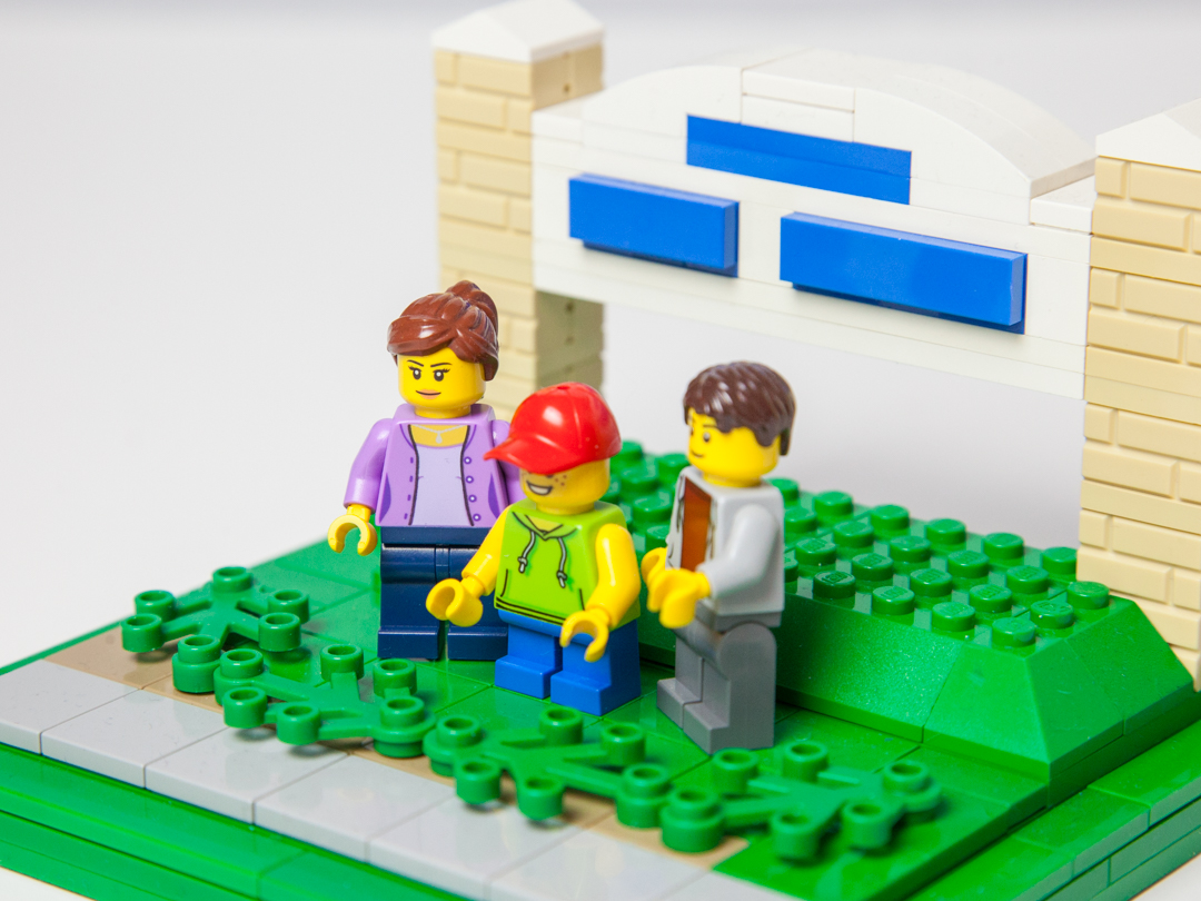 Door County sign Lego design and photos - Door County Bricks